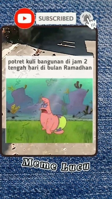 Meme kuli puasa #shorts #short #memengakakkocak - YouTube