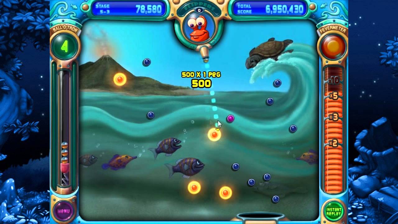 Peggle Deluxe - Stage 5 - Ultra Fever - YouTube