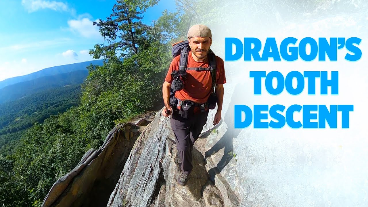 Dragon’s Tooth Descent — Amazing ledges, a slip and fall, and eating ...