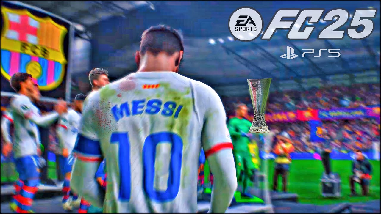 (PS5)EA Sports FC 25 | Real Madrid vs Barcelona | MESSI vs RONALDO ...