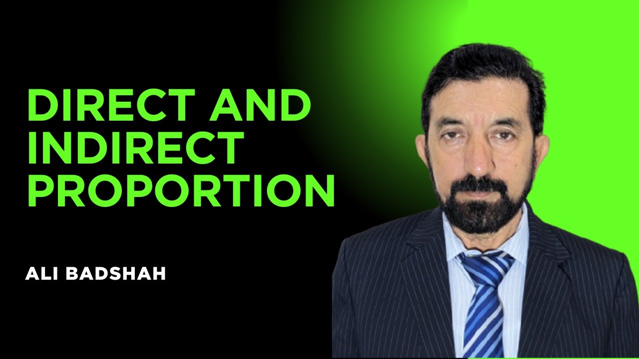 Direct and Indirect Proportion | Ratio and Proportion | Solved ...