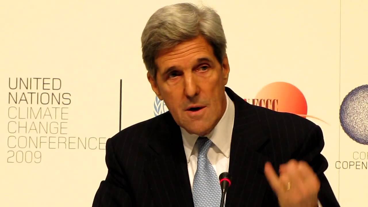 COP 15 - Senator Kerry on American Energy Independence at Press ...