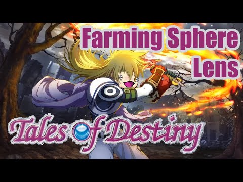 Tales of Destiny DC: Farming Sphere Lens - YouTube