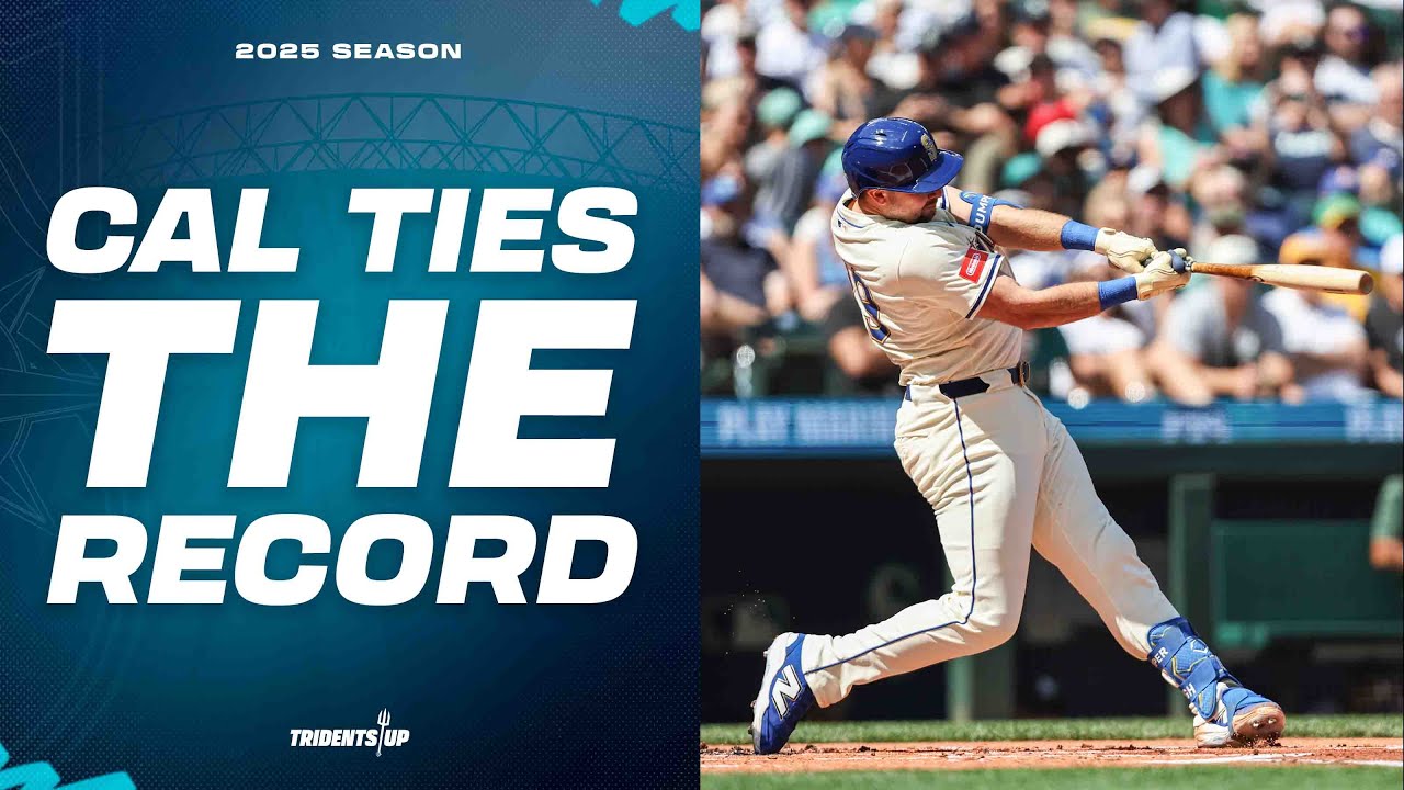 CRUSHED: Cal Raleigh Ties MLB Catcher Record with 48th Home Run - YouTube