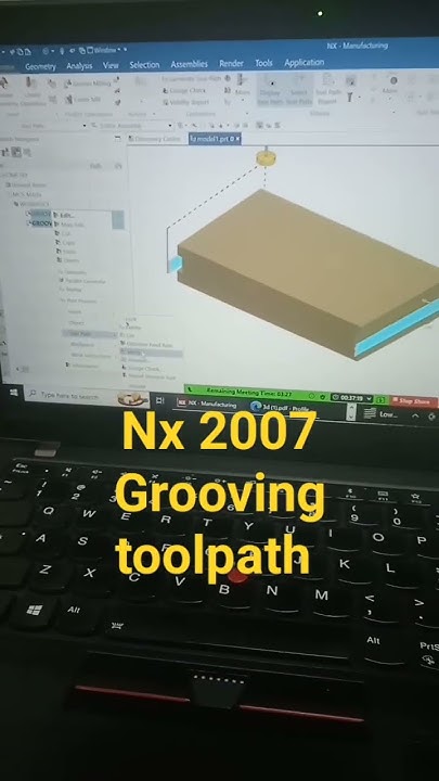 nx cam 2007 cnc programming #cnc #vmc #nxcam #nx12 #nxtutorials - YouTube
