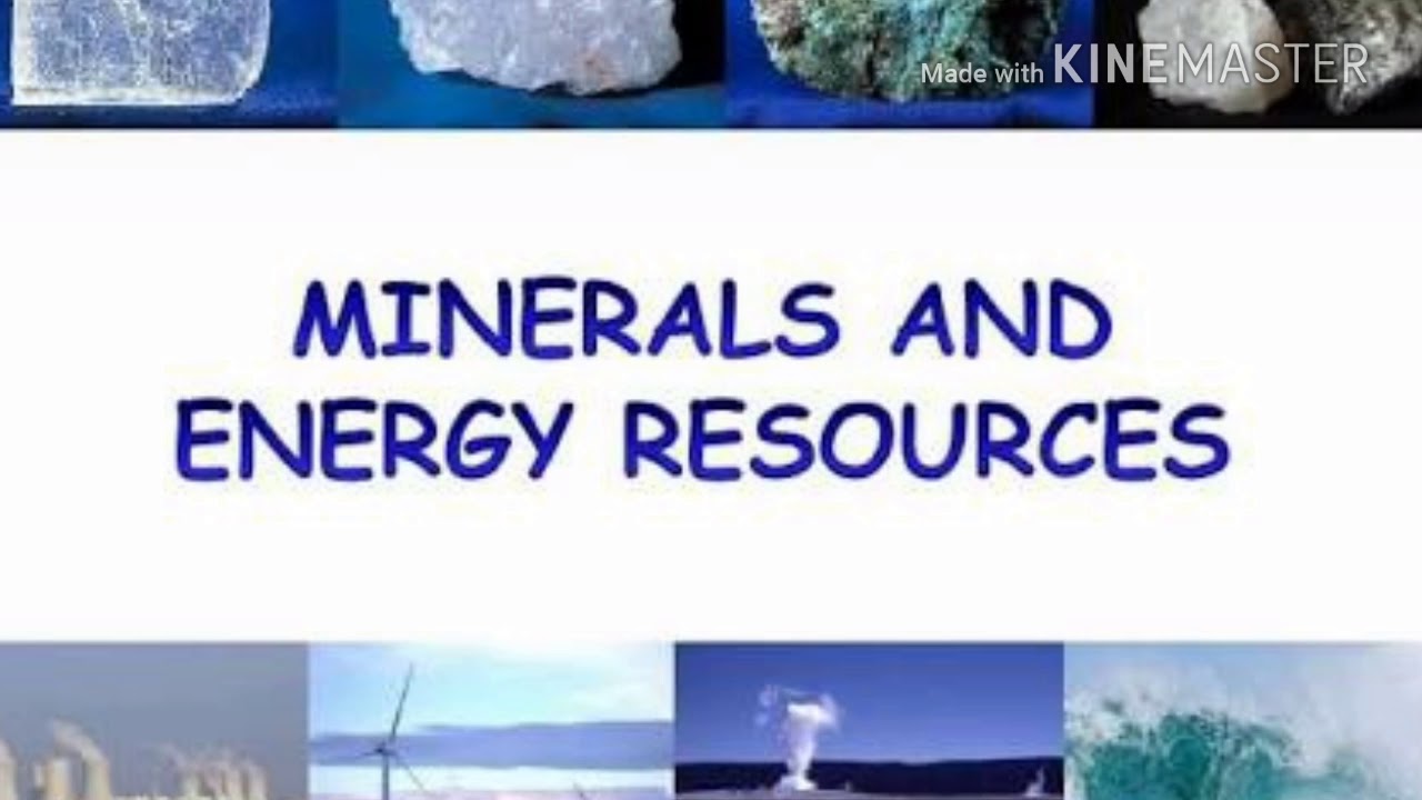 Minerals and Energy Resources Class 10 Geography lesson - 5 (Summary ...