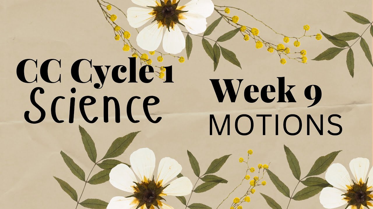 CC Cycle 1, Week 9 Science hand MOTIONS, easy simple, classical ...