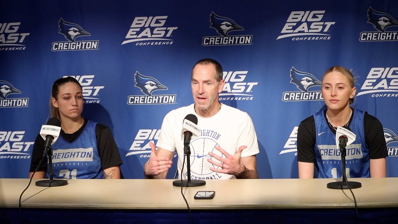 Creighton women's basketball press conference ahead of hosting UConn ...