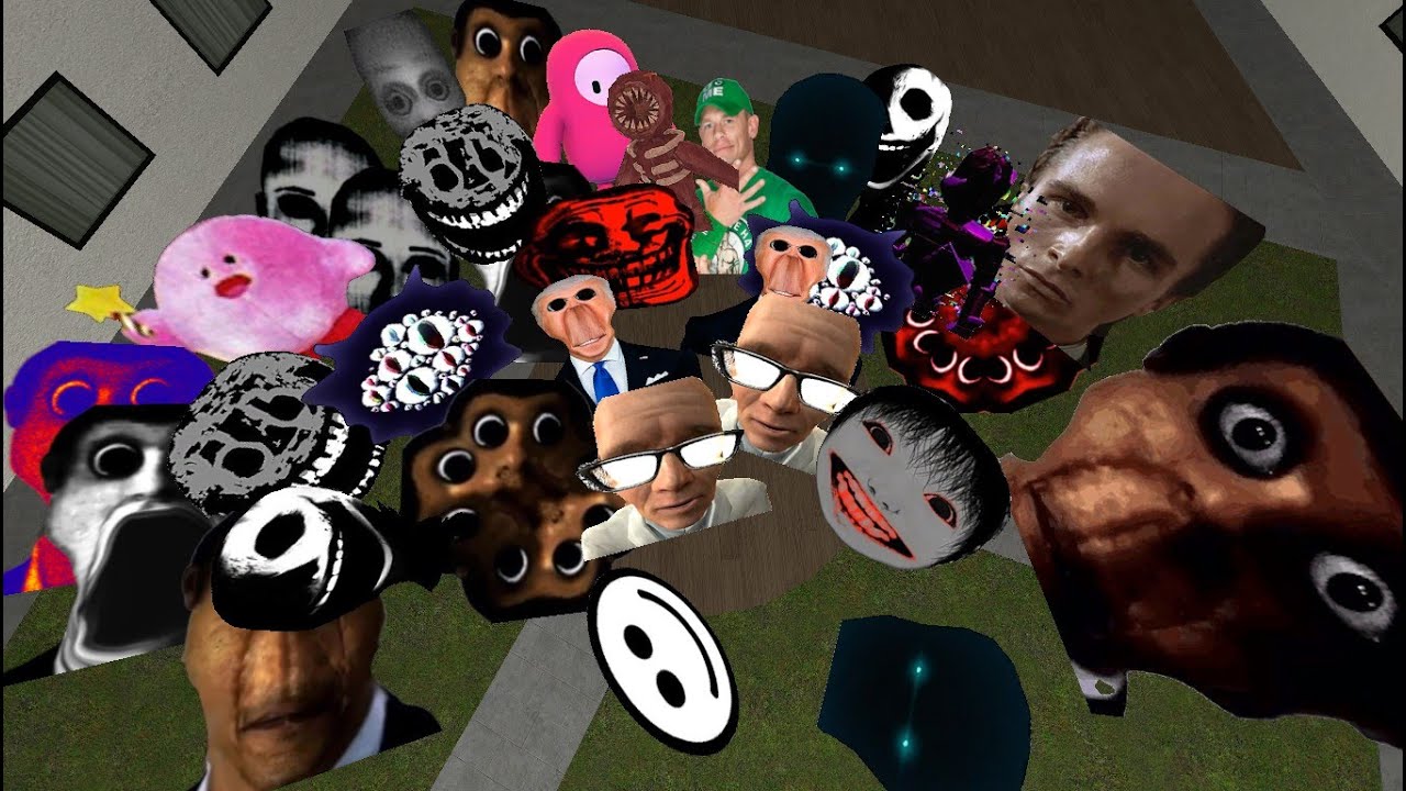 ALL FULL NICO'S NEXTBOT, 2D NEXTBOTS, OBUNGA NETBOT NEW UPDATE In Garry ...