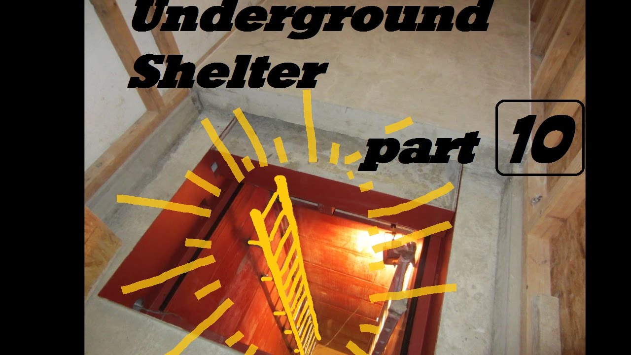 UNDERGROUND shelter, How to build an underground Bunker!!! #10 - YouTube