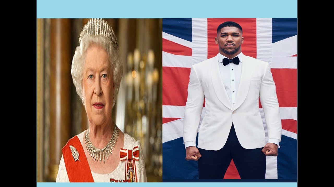 THE QUEEN HONOURS ANTHONY JOSHUA WITH OBE!! - YouTube