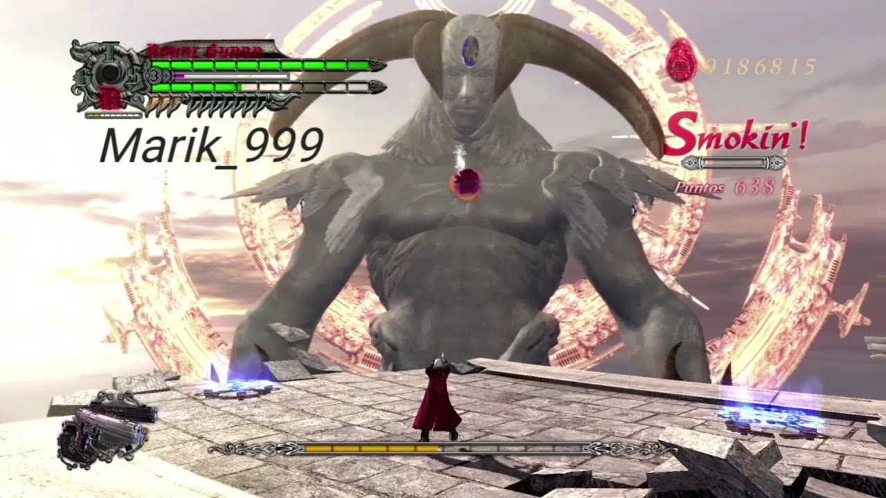 Devil May Cry 4 SE - Block Savior's Beam - YouTube