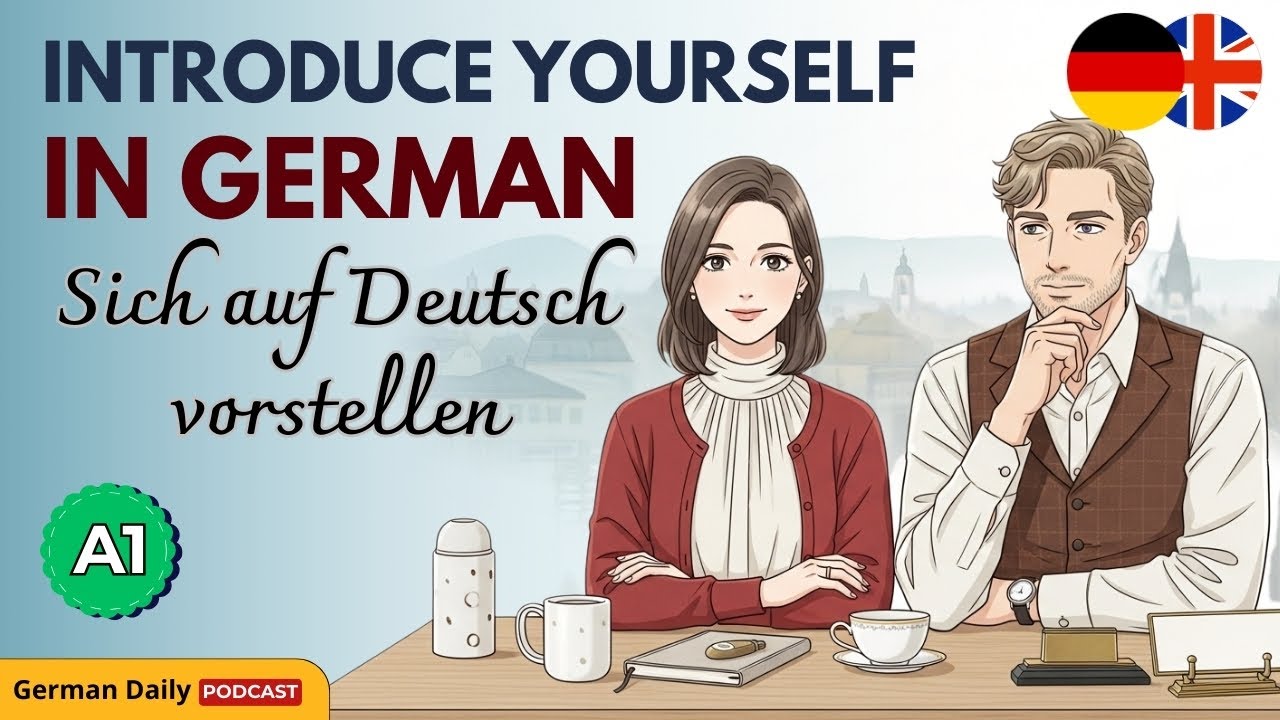 A1 | Sich auf Deutsch vorstellen | How to Introduce Yourself in German ...