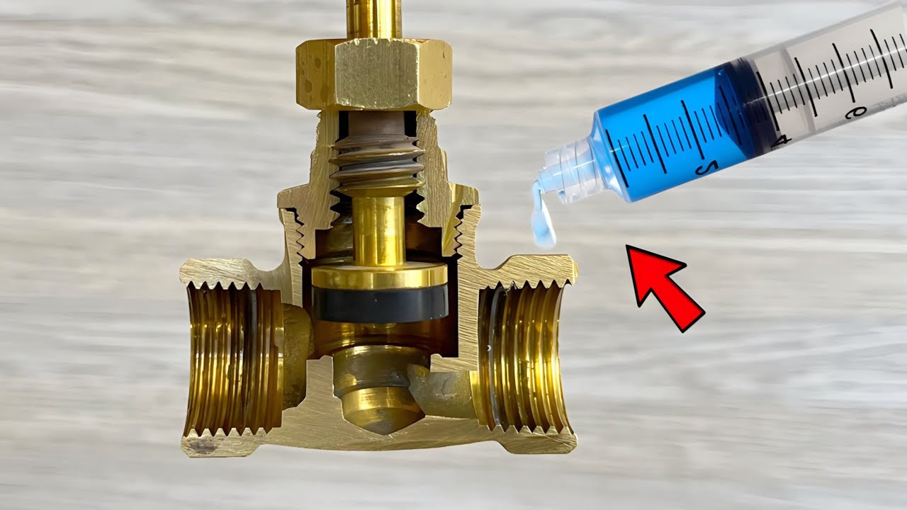 99% of people throw away the damaged faucet😒! Check out this good trick ...