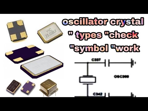 Mobile Repairing Class #7 #Oscillator #Crystal #Types #Check #Symbols # ...