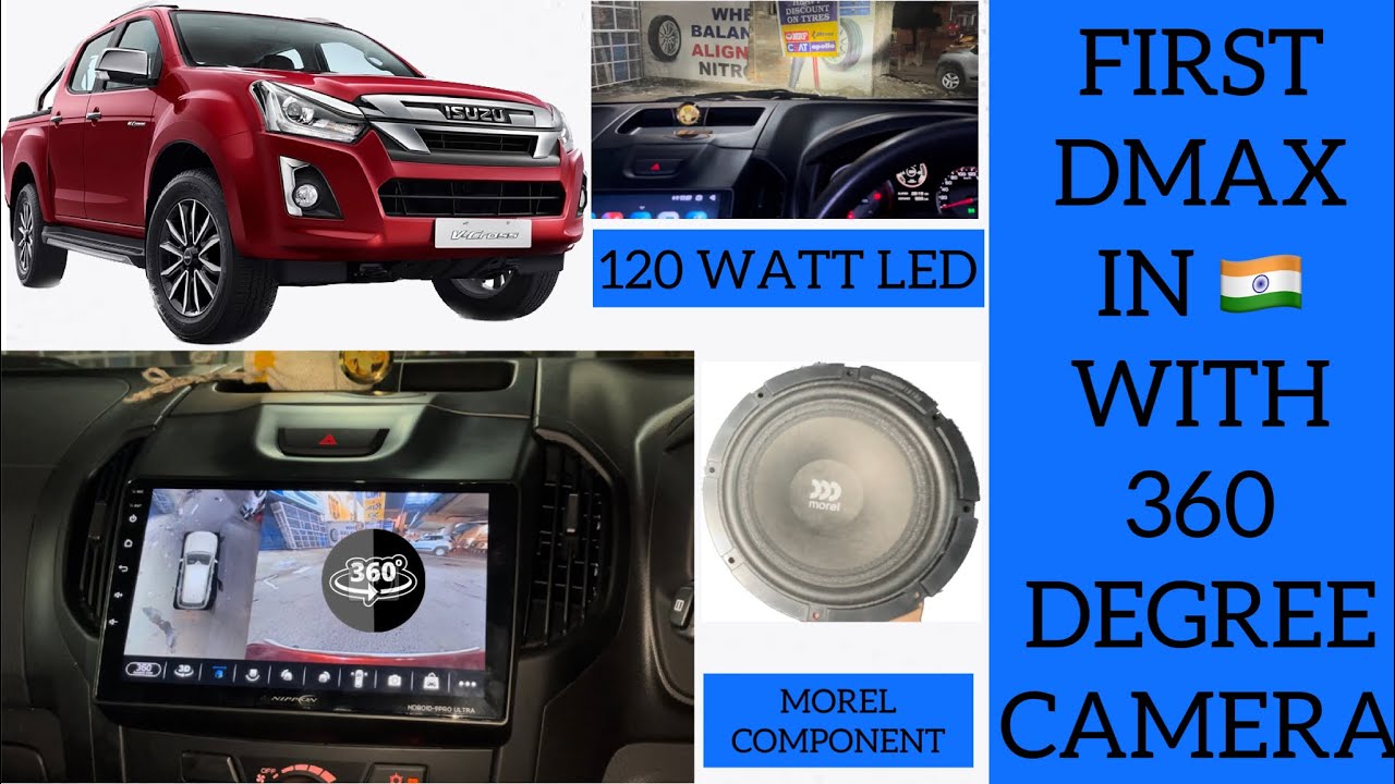Nippon 9 pro ultra with 360 degree camera in Isuzu Dmax Nippon 120 W ...