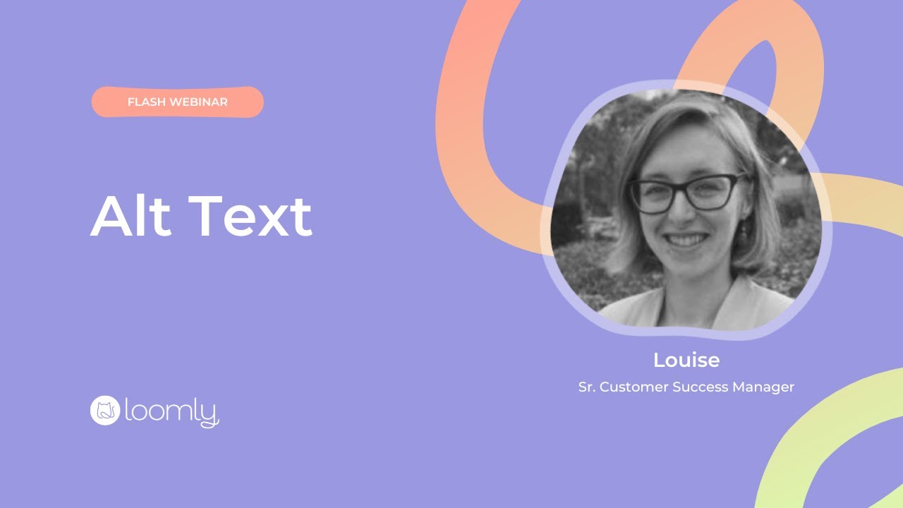 Flash Webinar: Publishing with Alt Text - YouTube