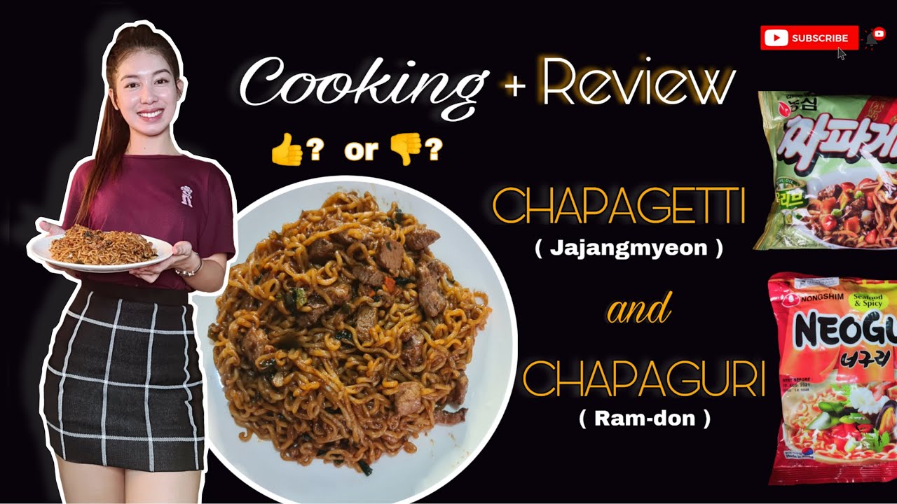 HOW TO COOK CHAPAGURI & CHAPAGETTI + REVIEW | How does it taste like ...