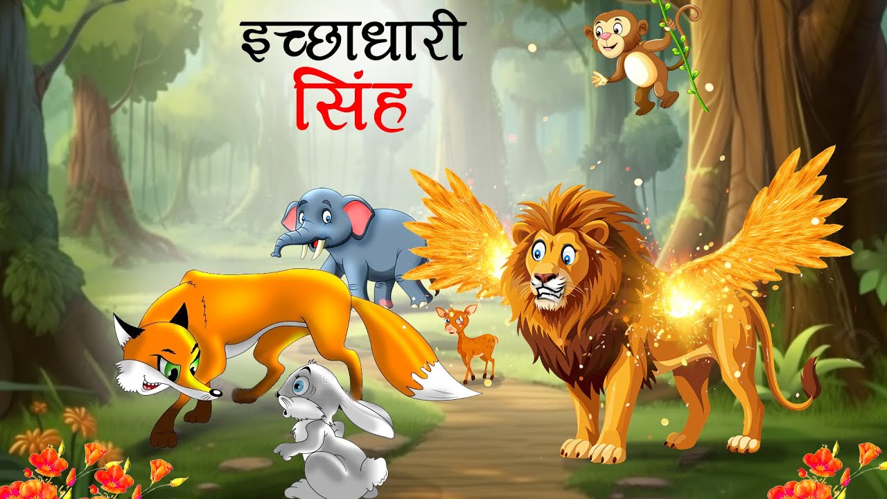 इच्छाधारी सिंह | Marathi goshti | Marathi Story | Marathi kahani ...