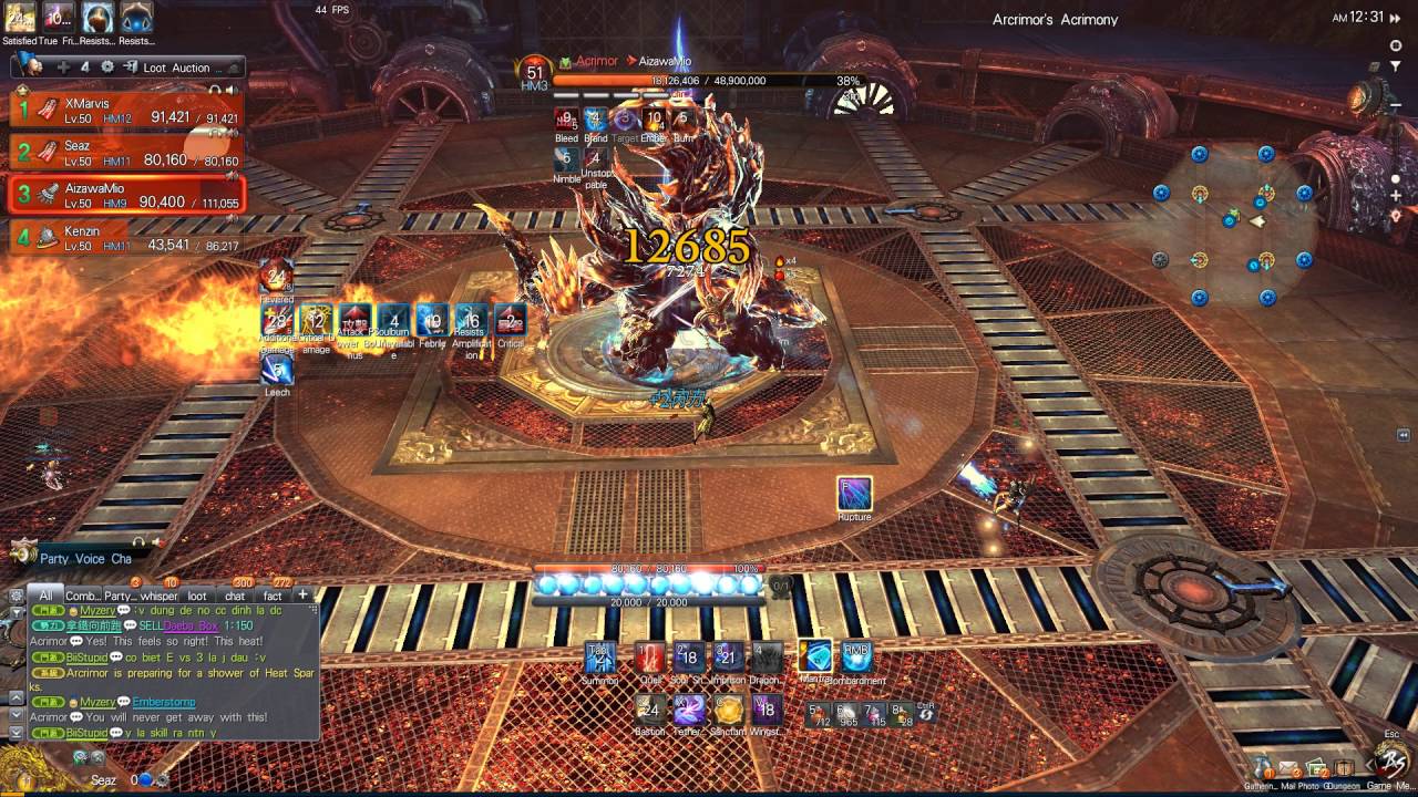 Blade & Soul TW: Hell Furnace - Ball Driver - YouTube