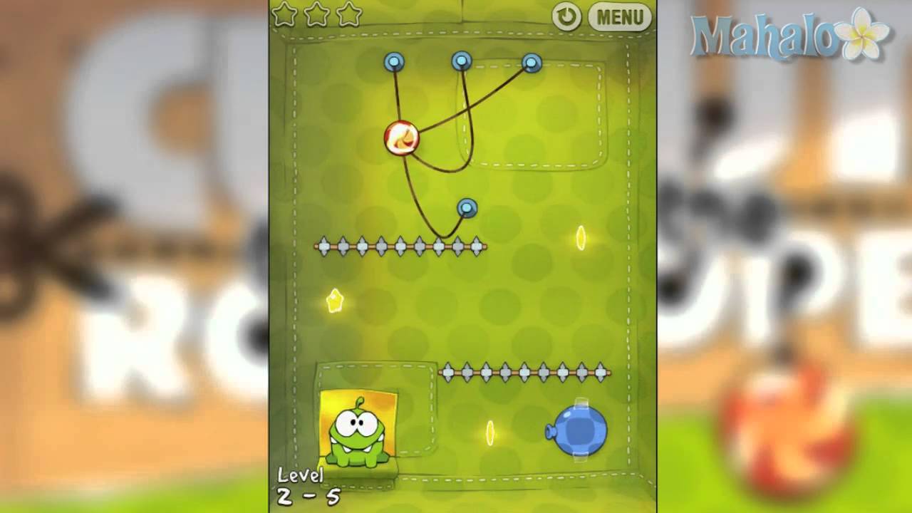 Cut The Rope HD: 2-5 - YouTube