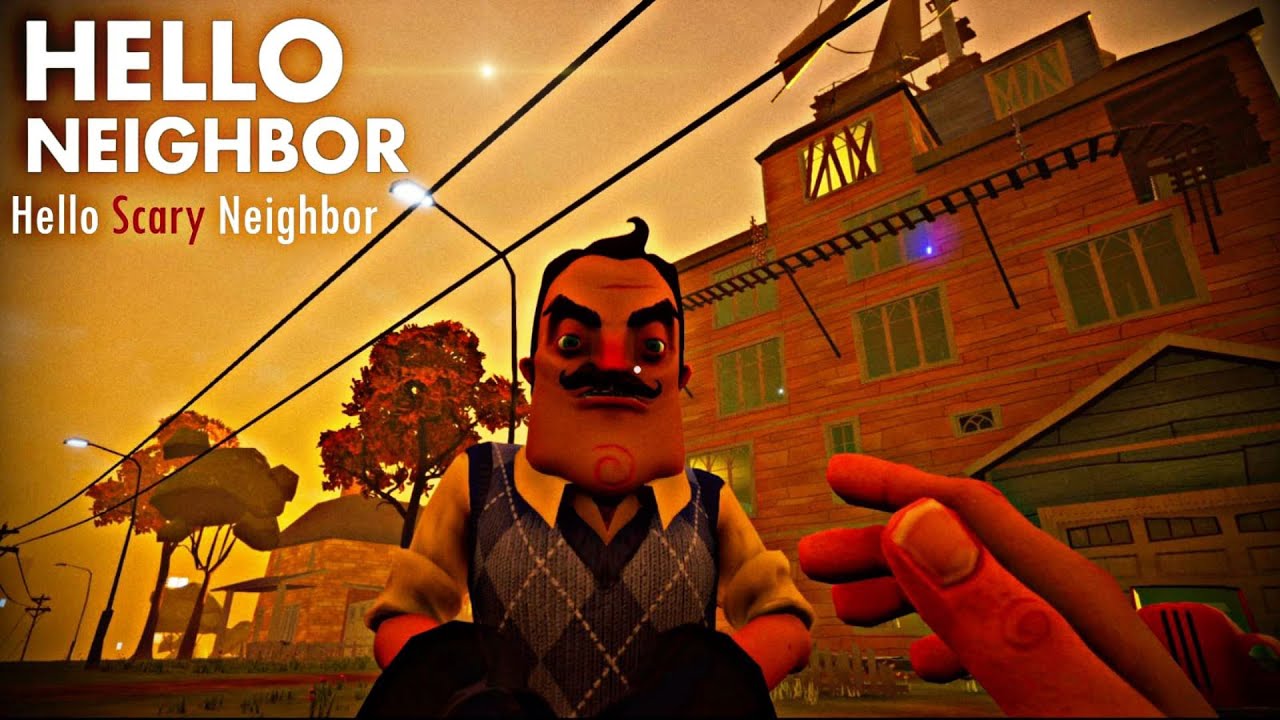 Hello Scary Neighbor [FULL WALKTHROUGH] | Hello Neighbor Mod Gameplay ...