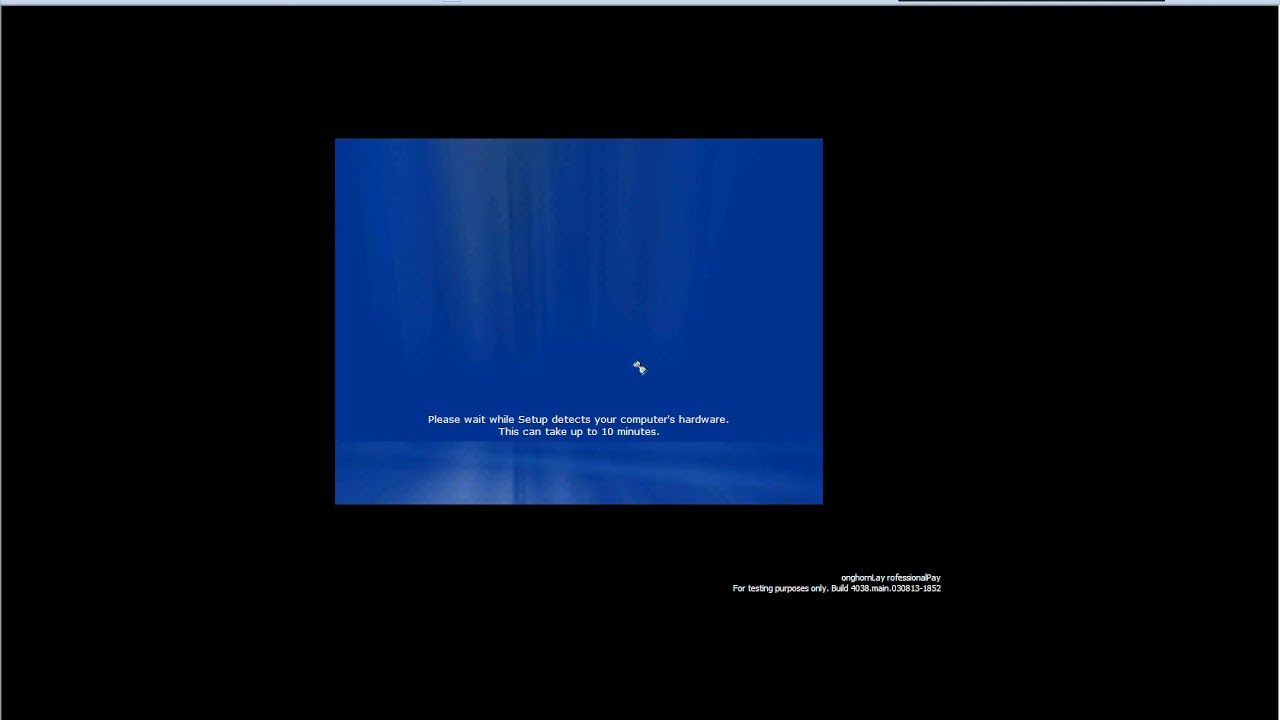 Windows Longhorn Build 4038 (new) - YouTube