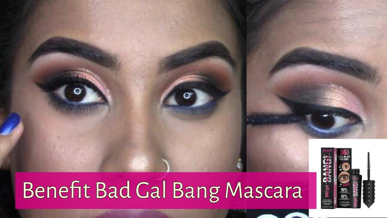 Benefit Bad Gal Bang Mascara Review || Sanesh Makeup🇿🇦 - YouTube