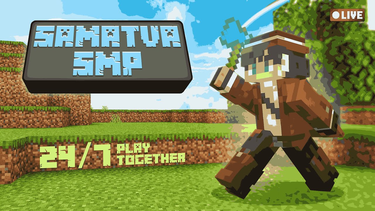 Best SMP? Minecraft Samatva SMP 24/7 Server Playing With Subscribers # ...
