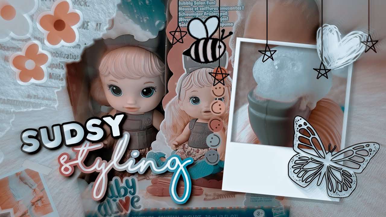 this doll made A MESS… 😰 (unboxing sudsy styling BABY ALIVE) - YouTube