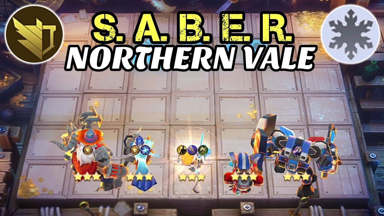 Tharz 3 - Saber + Northern Vale! Magic Chess Mobile Legend - YouTube