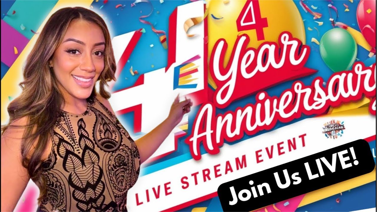 4 Year Anniversary Celebration! Let’s Win BIG ️ - YouTube