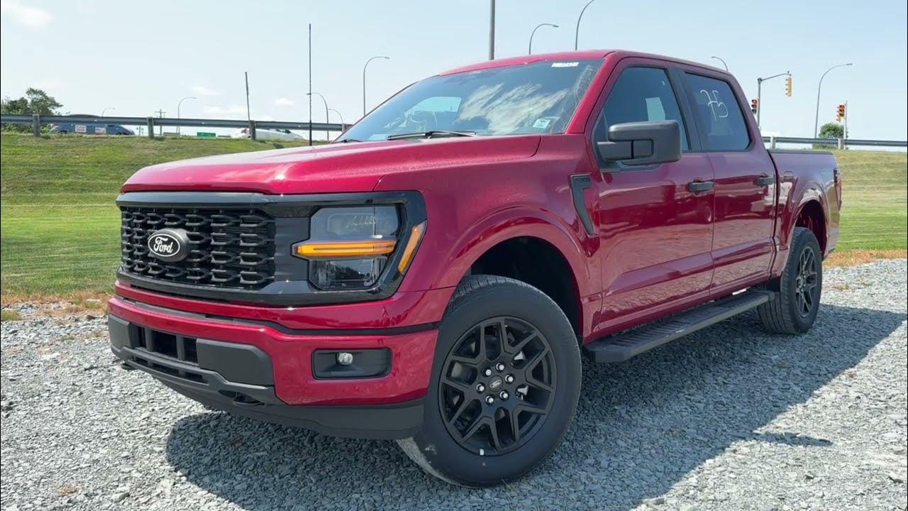 2024 Ford F-150 STX with Black Appearance Package Review - YouTube