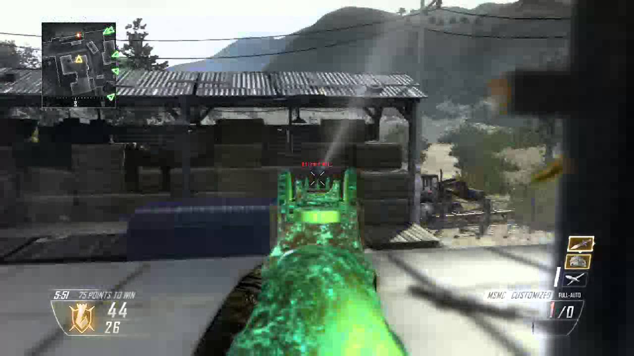 Black ops 2 gameplay on standoff (msmc) - YouTube