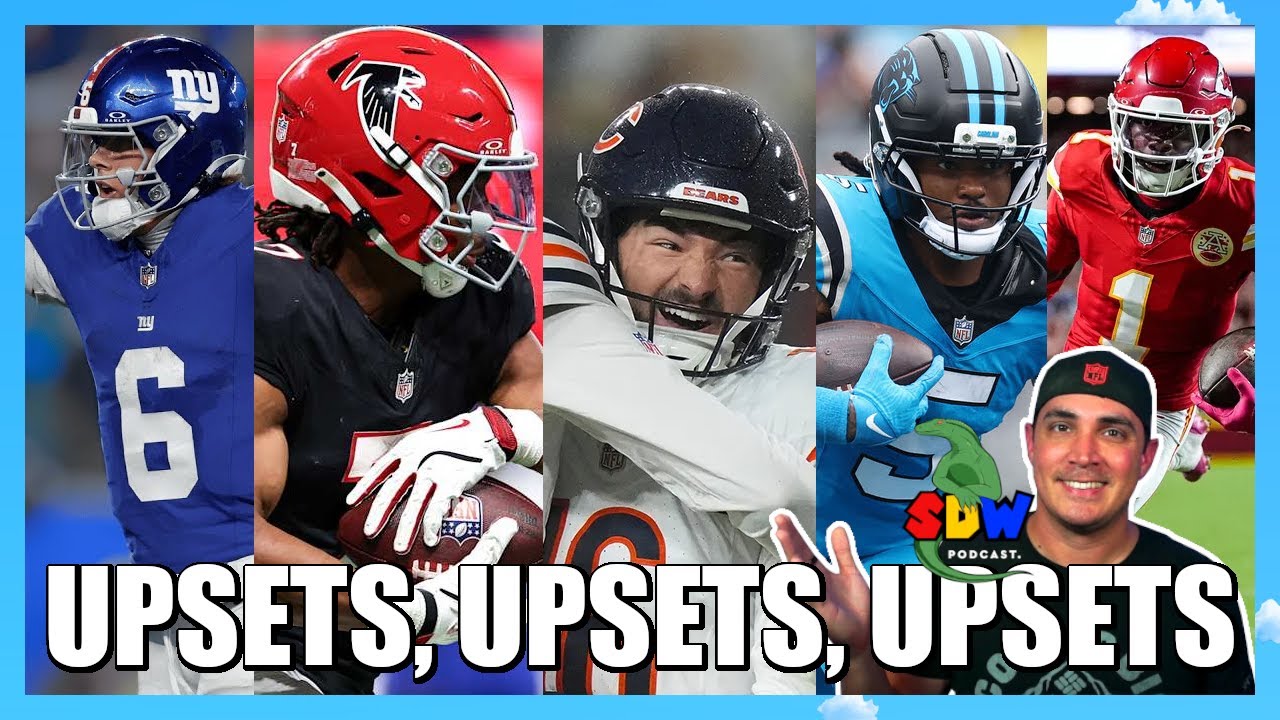 NFL Week 6 Recap: Upsets, Upsets, Upsets - YouTube