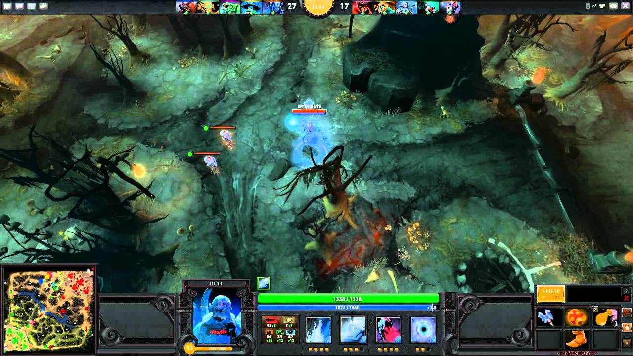 Uma partida de Dota 2, feat. Icefrog - YouTube