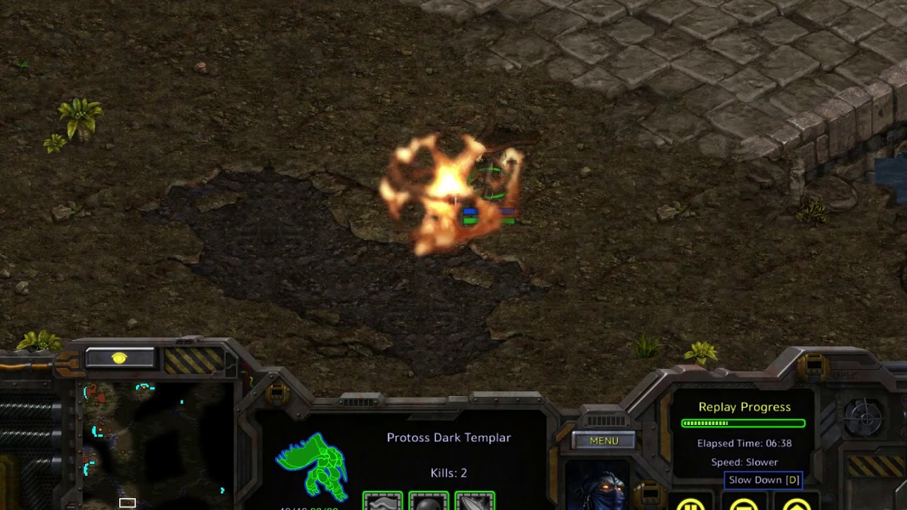 Starcraft Remastered: Sniping mines with DT's is a thing now?! - YouTube