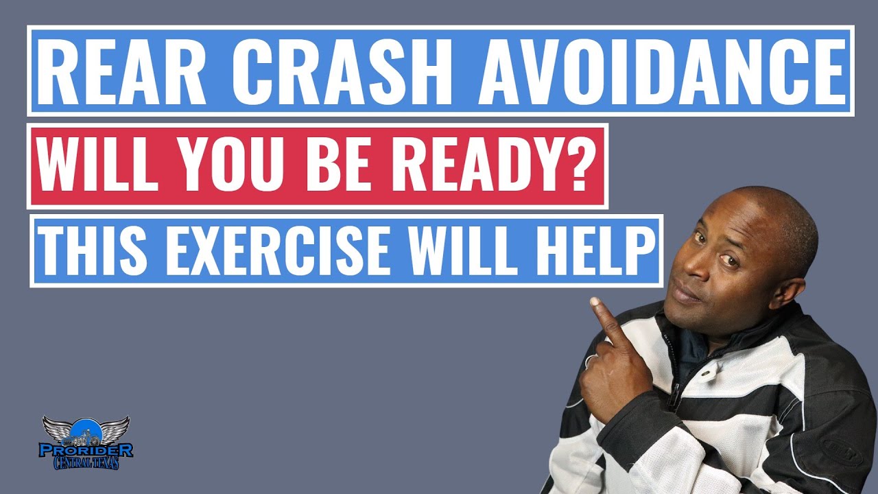 Motorcycle Rear End Crash Avoidance /Prepare Yourself - YouTube