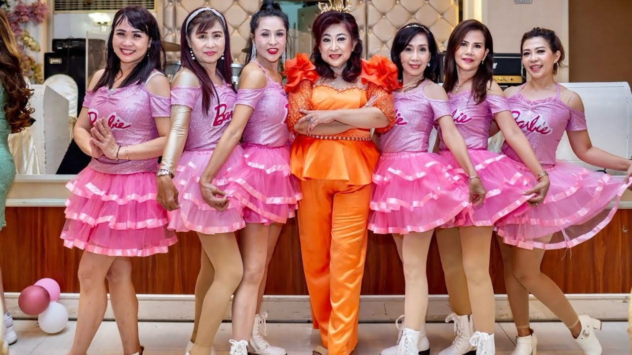 Barbie Girl Line Dance - AQUA | Lovers | Siska R.'s Birthday Party ...