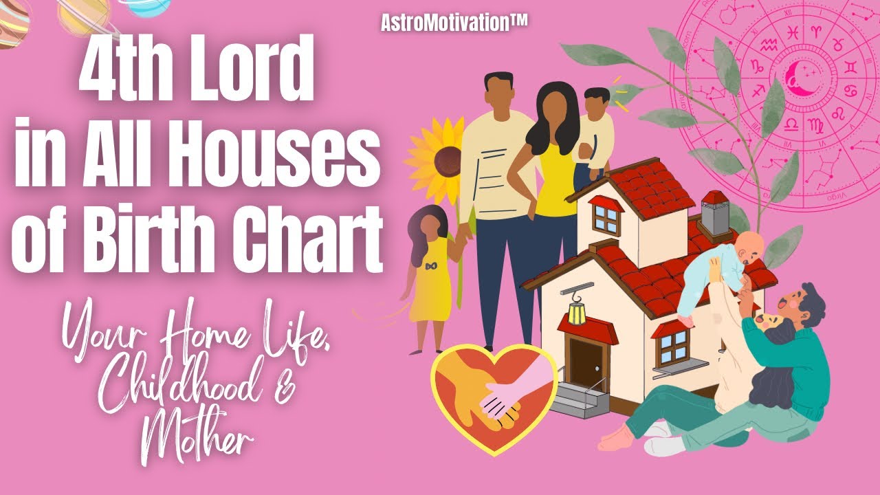 4th Lord in Different Houses: Your Adult Home Life, Childhood ...