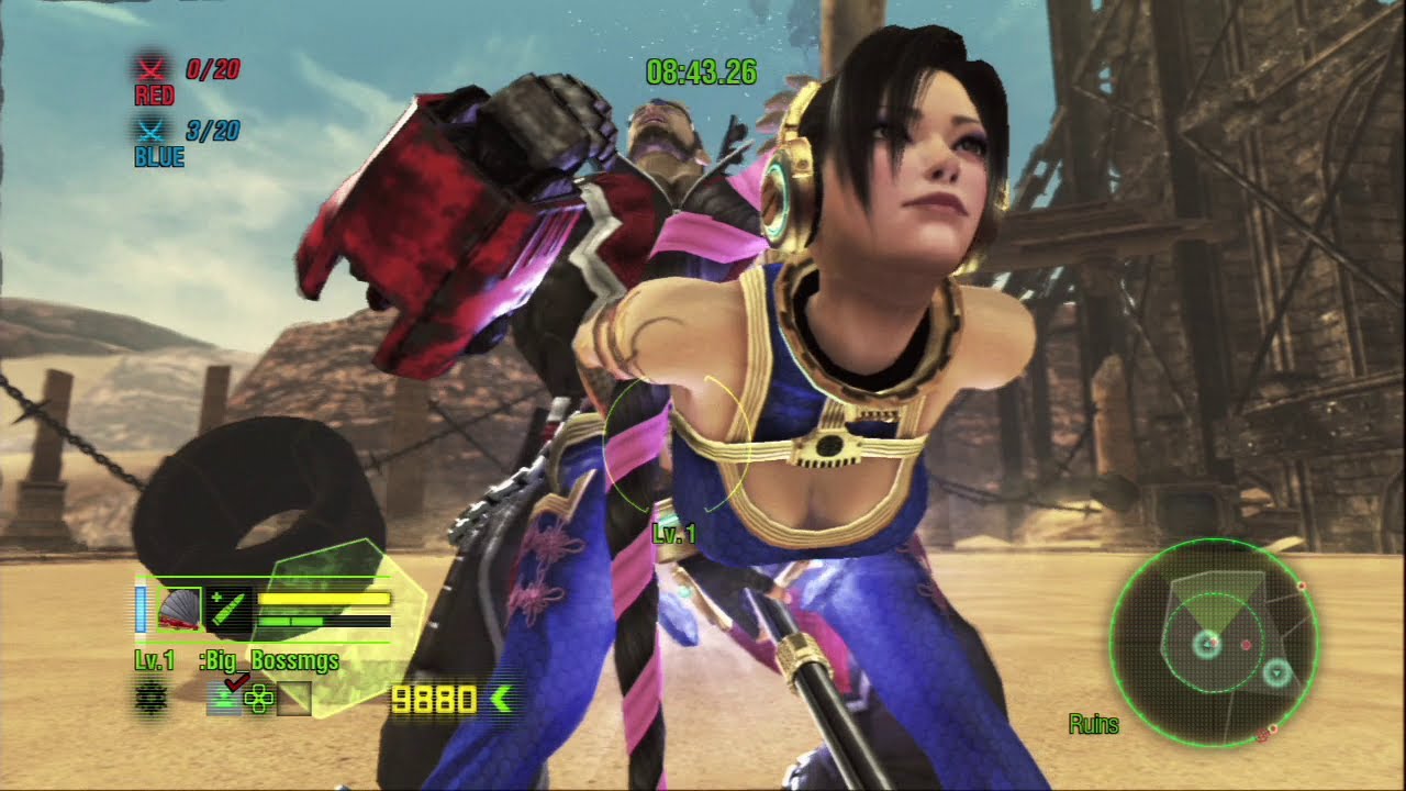 Anarchy Reigns Online PS3 Team Death Match #21 - YouTube