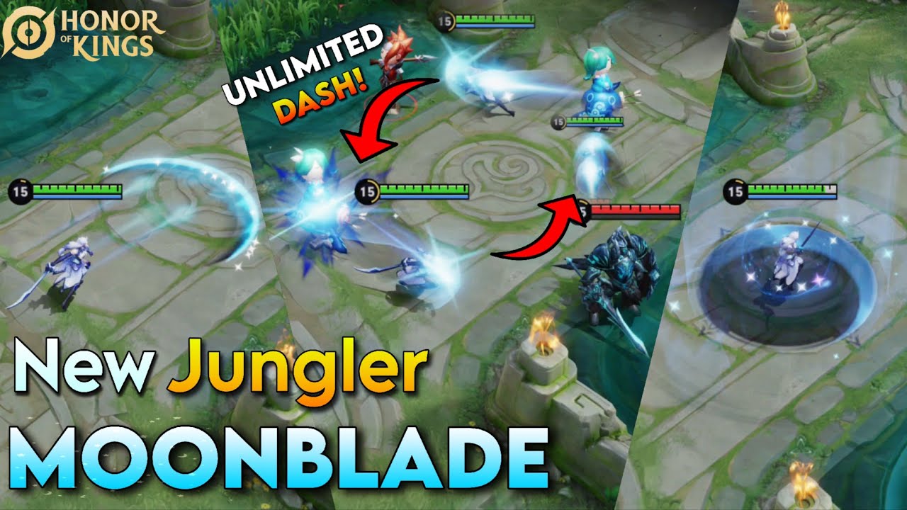 New Hero Luna/Moonblade | Honor of Kings - YouTube