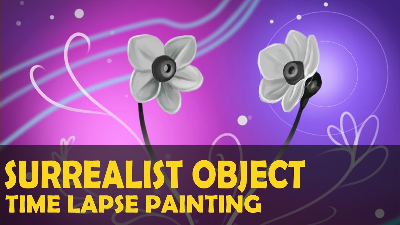 SURREALIST OBJECT - FRANKLIN SILVA - TIME LAPSE PAINTING - YouTube