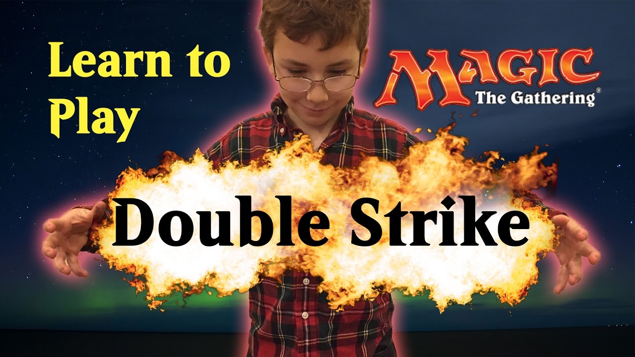 Learn Magic the Gathering Double Strike - YouTube