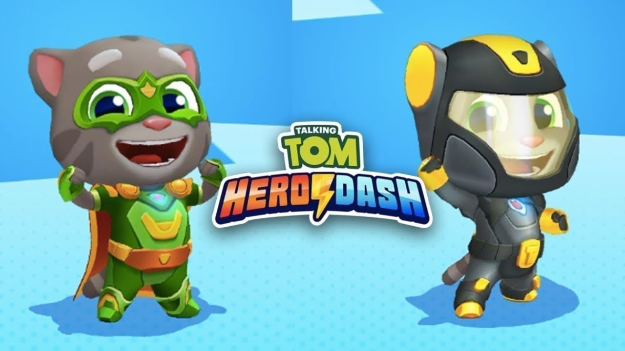 Talking Tom Hero Dash Unlock Black Suit Tom And All Maps Unlock ...