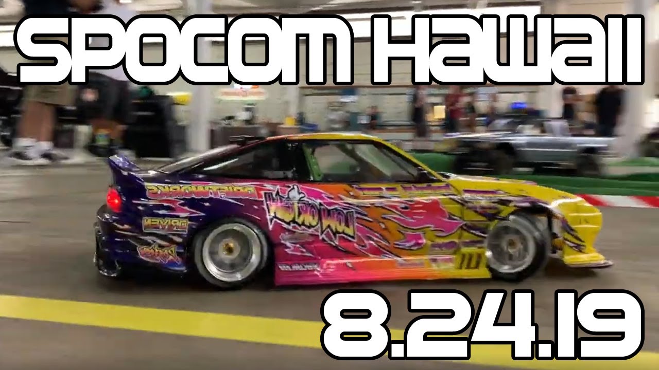 SPOCOM Hawaii 2019 RC Drift Demo - YouTube