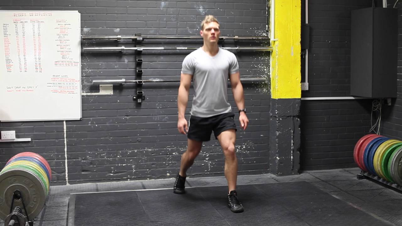 Static Bodyweight Lunges - YouTube