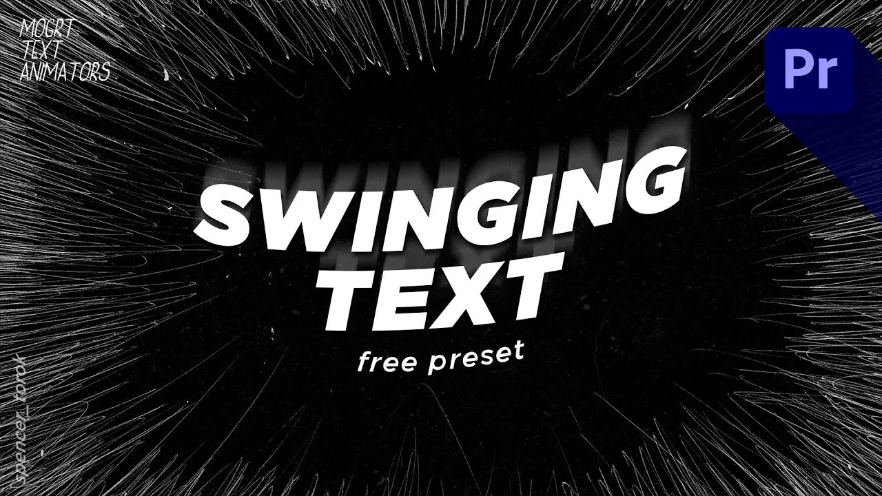 MOGRT Text Animators Flip In YouTube MOGRT Text Animators Flip In YouTube