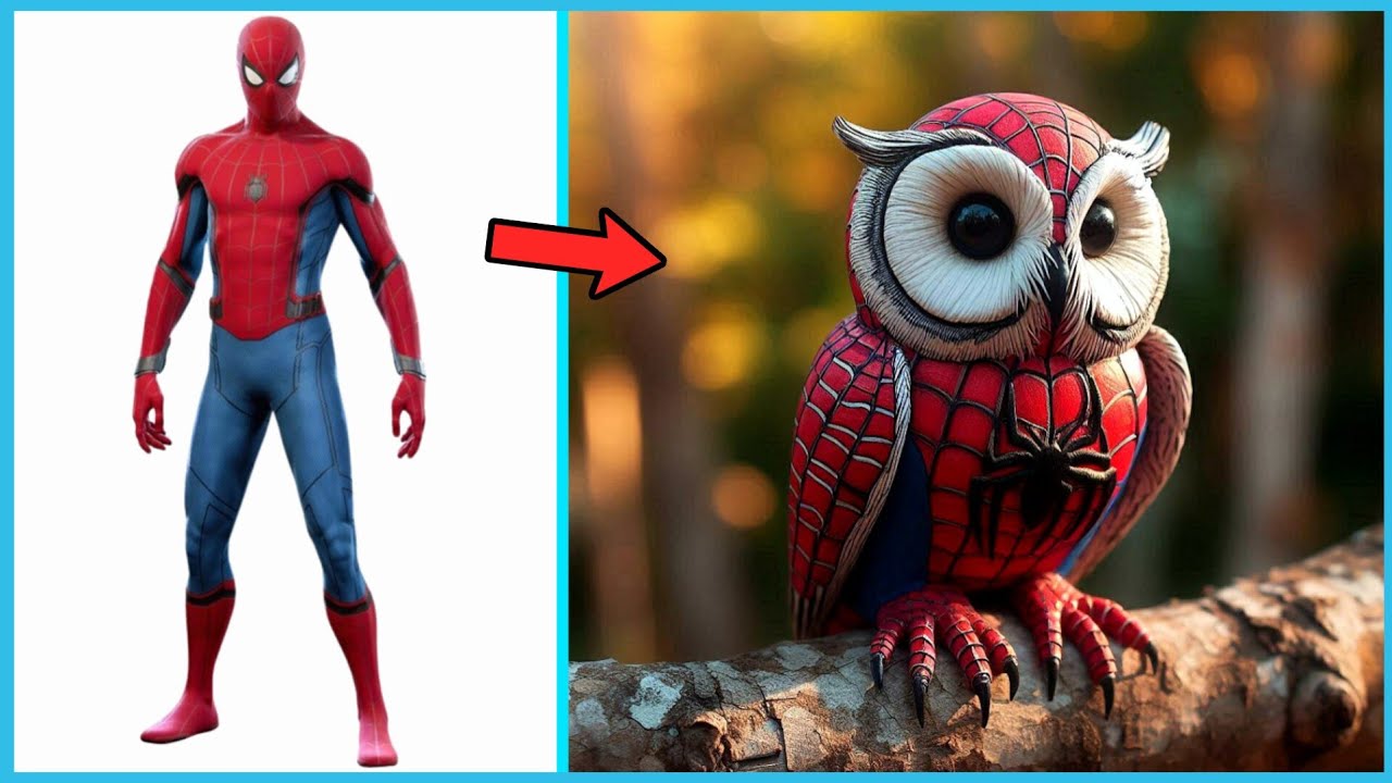 Avengers But Super OWL Vengers🦉🔥 All Characters (Marvel & DC) 2024💥 ...