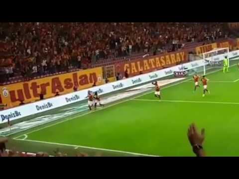 18 Eylül 2016 Eren Derdiyok golleri rövaşata tribün çekim